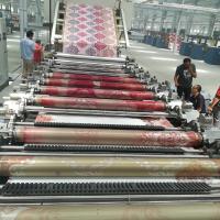 China Automatic Rotary Screen Printer Press Blanket Printing Textile 1620-3450mm 4-10 Color for sale