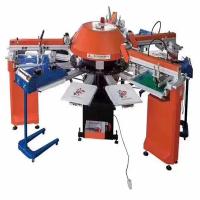 China Fully Automatic T Shirt Screen Printing Machine 6 Color 12 Station 600pcs/h for sale