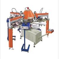 China Manual 8 Color 16 Station Automatic Screen Printing Machine 500x700mm for Fabric for sale