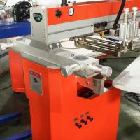 China Manual 8 Color 16 Station Automatic Screen Printing Machine 500x700mm for Fabric for sale
