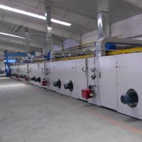 China Hot Air Stenter Machine 1800-3600mm Textile Fabric Setting Drying Machine 220°C for sale
