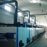 China Hot Air Stenter Machine 1800-3600mm Textile Fabric Setting Drying Machine 220°C for sale