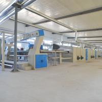 China fabric stenter machine 1600-3200mm Glue Stenter Setting machine for sale