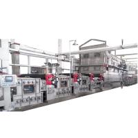 China Textile Cloth Finishing Machine 11 Chambers 53KW Industrial Fabric Washing for sale