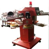 China Rotary Screen Printing Machine 4 Color 10 Station 600pcs/h for T Shirt Fabric Pajamas for sale