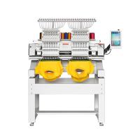 China Industrial Computerised Embroidery Machine 2 Head Multi Needle Brother Hat for sale