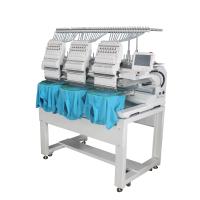 China 3 Head 15 Needles Computerised Sewing And Embroidery Machine For Clothes for sale
