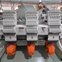 China 2 Head 15 Needle Computer Embroidery Machine 400x450mm Max Speed 1200 Rpm Industrial for sale