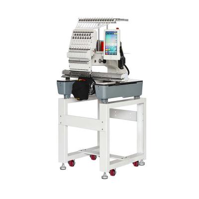 China Single Head 15 Needle Embroidery Machine 1200 Rpm 400x510mm Manual Stitch Towel for sale