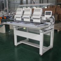 China 3 Head 10 Needle Embroidery Machine Flat Embroidery Monogram Sewing Machine for sale