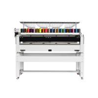 China 4 Head Computerized Embroidery Machine 1200 Rpm 400x400mm Cap Flat Garment for sale