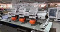 China 4 Head Computerized Embroidery Machine 1200 Rpm 400x400mm Cap Flat Garment for sale