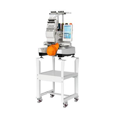 China 9 Needle Single Head Computerized Embroidery Machines For Sweatshirts for sale