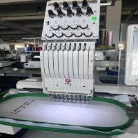 China 9 Needle Single Head Computerized Embroidery Machines For Sweatshirts for sale