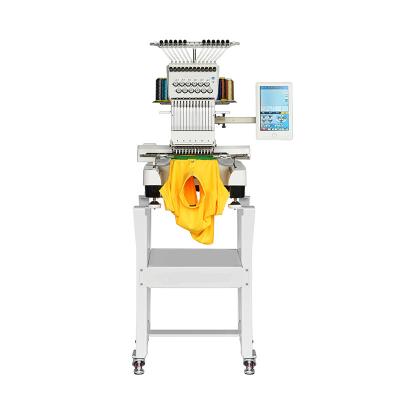 China Single Head 12 Needle Computerized Embroidery Machine For Home Sewing for sale