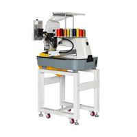 China Single Head 15 Needle Embroidery Machine 360x510mm Commercial Cap Flat for sale