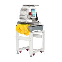China Single Head 15 Needle Embroidery Machine 360x510mm Commercial Cap Flat for sale