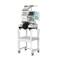 China Computerized Single Head 9 Needle Embroidery Machine 360x200mm for T Shirts for sale