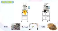 China Computerized Single Head 9 Needle Embroidery Machine 360x200mm for T Shirts for sale