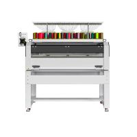 China 3 Head 15 Needle Computerized Embroidery Machine for Hats Caps and T Shirts 400x400mm for sale