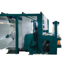 China Fabric Roll Slitter Cutter Textile Slitting Machine 2200mm 3600mm for Blanket for sale