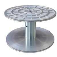China Aluminum Double Warp Beam 21x30 Inch for High Speed Warping Machine Textile Weaving for sale