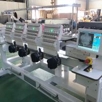 China Computerized  T- Shirts Embroidery Machine 4 Heads 15 Needles Hat for sale