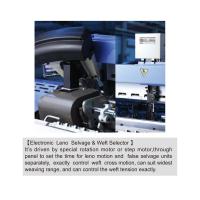 China Automatic Dobby Jacquard Rapier Loom 170-380cm Reed Width 1350m/min Weft Insertion for sale