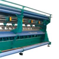 China Single Needle Bed Warp Knitting Machine for Fishing Net Safety Net 650RPM 90-340 Inch for sale