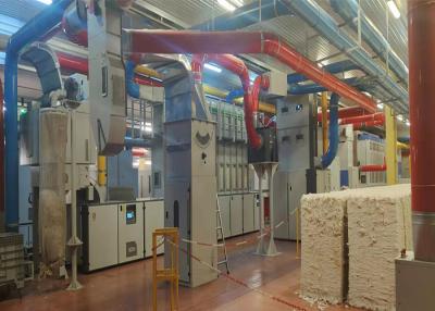 China 5-24 TPD Cotton Blowroom Carding Machine for Open End Rotor Spinning for sale