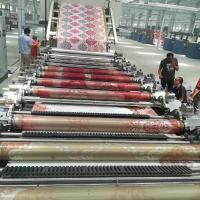 China Small Automatic Rotary Screen Printing Machine For Fabric Digital 8 Color for sale