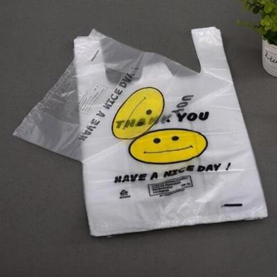 China Cornstarch Biodegradable Plastic Shopping Bags Eco - friendly EN13432 / MSDS Approval for sale