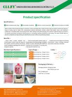 China Infection Control Hot Water Soluble Laundry Bags With Red Tie 660mmx840mm for sale