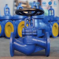 China EN 13709 DN15 - DN400 Bellow Globe Valve Rising Non Rotating Stem for sale