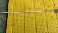 China ZP175 ZP375 Anti Skid Mat 30mm Plastic Non Slip Mat For Drilling Rotary Table for sale