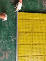 China ZP275 ZP375 Anti Slip Mat 30mm Plastic Non Slip Mat For Drilling Rotary Table for sale
