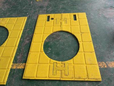 China ZP275 ZP375 Anti Slip Mat 30mm Plastic Non Slip Mat For Drilling Rotary Table for sale