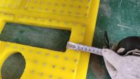 China ZP275 ZP375 Anti Slip Mat 30mm Plastic Non Slip Mat For Drilling Rotary Table for sale