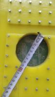 China ZP275 ZP375 Anti Slip Mat 30mm Plastic Non Slip Mat For Drilling Rotary Table for sale
