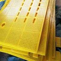 China PU Material Anti Skid Mat 30mm ZP375 For Drilling Rig Rotary Table for sale