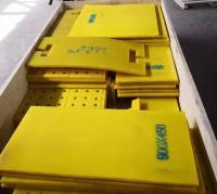 China Red Anti Skid Mat ZP Type Rotary Atble 30mm Plastic Non Slip Mat For Drilling Rig for sale