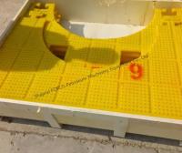 China Rotary Table Anti Slip Mat Thickness 30MM PU Anti-Slip Mat For Drilling Rotary Table for sale