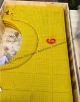 China Rotary Table Anti Slip Mat Thickness 30MM PU Anti-Slip Mat For Drilling Rotary Table for sale