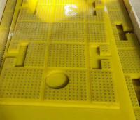 China Yellow Rotary Table PU Material Anti Slip Mat Wear Resisting Design Meeting ISO 9001 Requirements Ideal for Heavy Duty Usage for sale