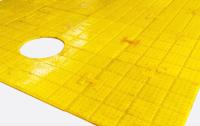 China Yellow Rotary Table PU Material Anti Slip Mat Wear Resisting Design Meeting ISO 9001 Requirements Ideal for Heavy Duty Usage for sale