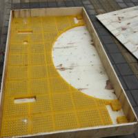 China Polyurethane Rotary Table Anti Slip Mat Tensile Strength 45Mpa ISO 9001 Suitable for Drilling Rig Platform Environments for sale
