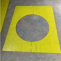 China Rotary Table Anti Slip Mat  Material PU Using On Drilling Platform for sale