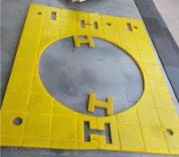 China Rotary Table Anti Slip Mat  Material PU Using On Drilling Platform for sale