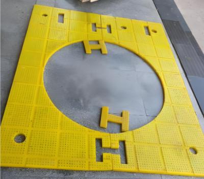 China Rotary Table Anti Slip Mat  Material PU Using On Drilling Platform for sale