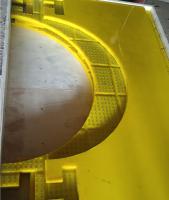 China Rotary Table Anti Slip Mat  Material PU Wear Resistant Used For ZP175 for sale